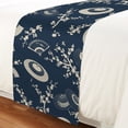 Bed Runner Paper Fan Bedding Scarves Soft Decorative Bed Flag Cherry ...