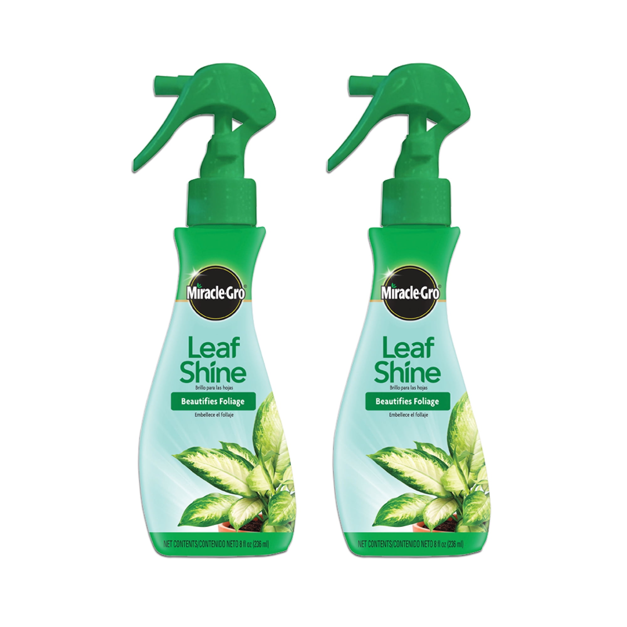 Miracle-Gro Leaf Shine 8 oz., 2-Pack - Walmart.com