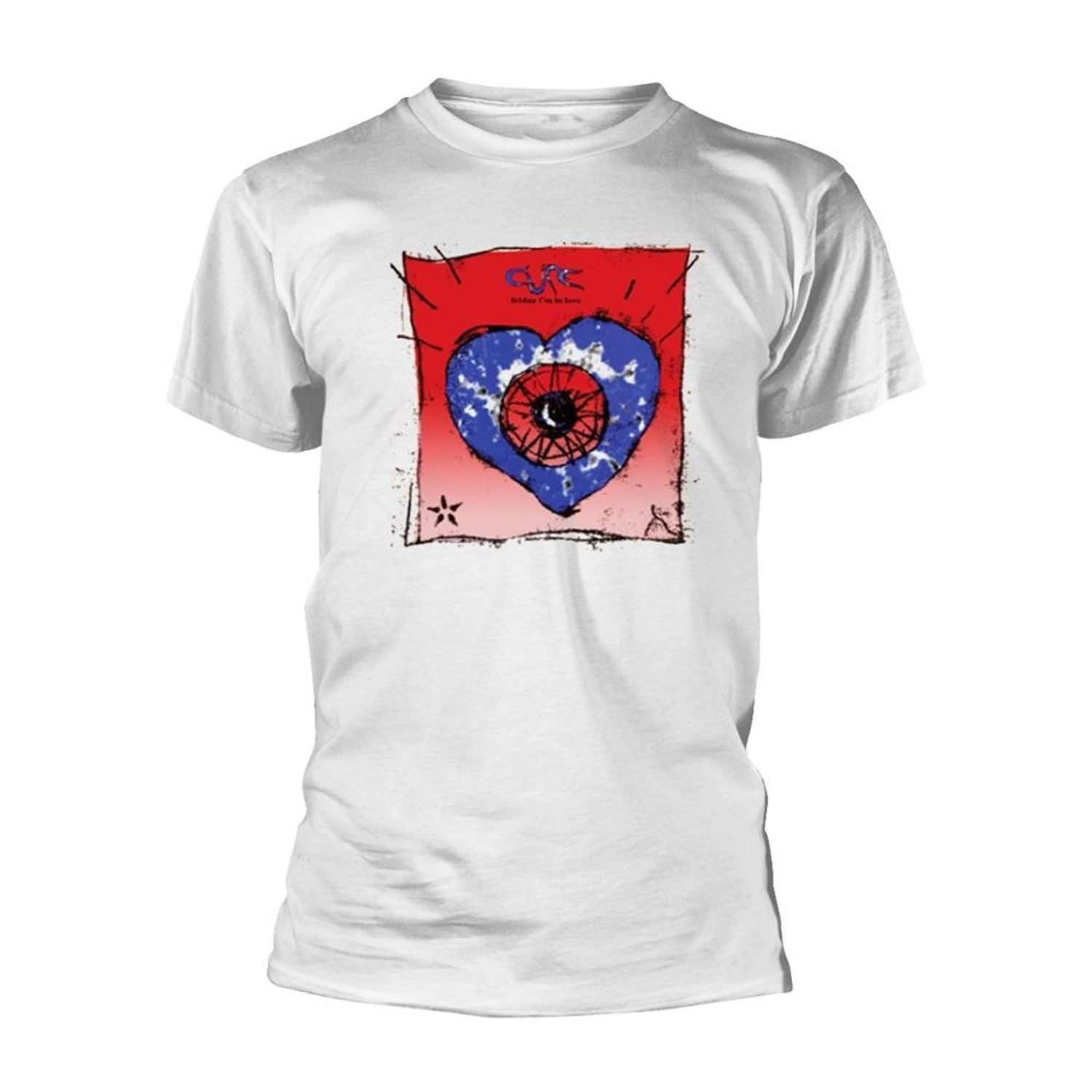 Click here for The Cure Adult Friday Im In Love T-Shirt L prices