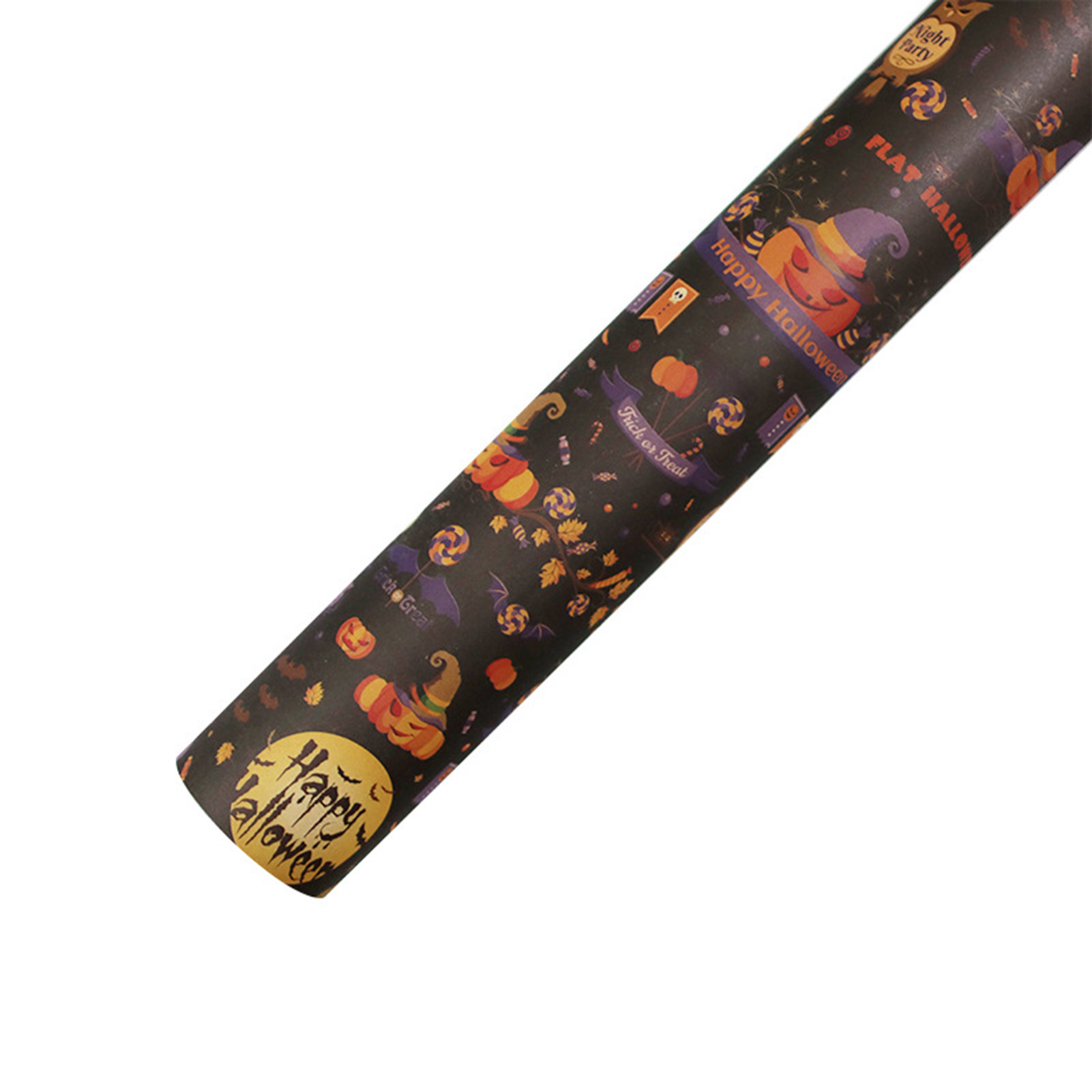 AkoaDa Halloween Wrapping Paper Halloween Elements Print Gift Present ...