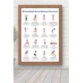 Dumbbell Home Exercise Poster For Women, Exercise Poster, Home Fitness ...