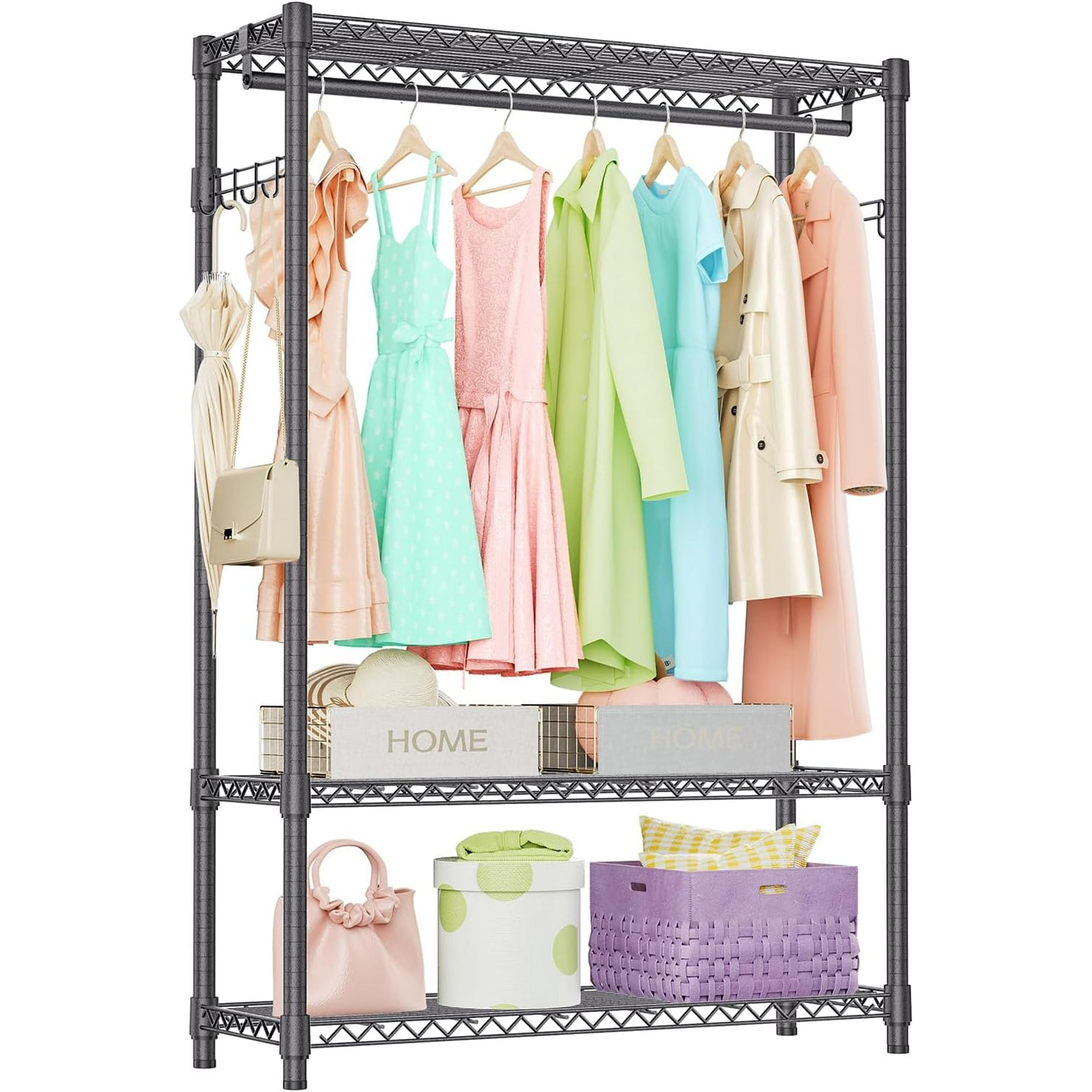 Click here for M Mzg 3 Tier Heavy Duty Rolling Garment Rack Wire... prices