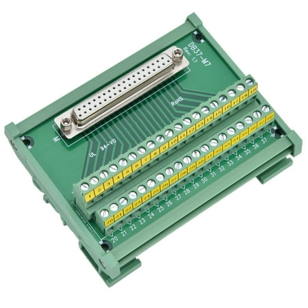 PCB Breakout Boards, Terminal Board 5mm Spacing DC60V 0.8A Each Pin ...