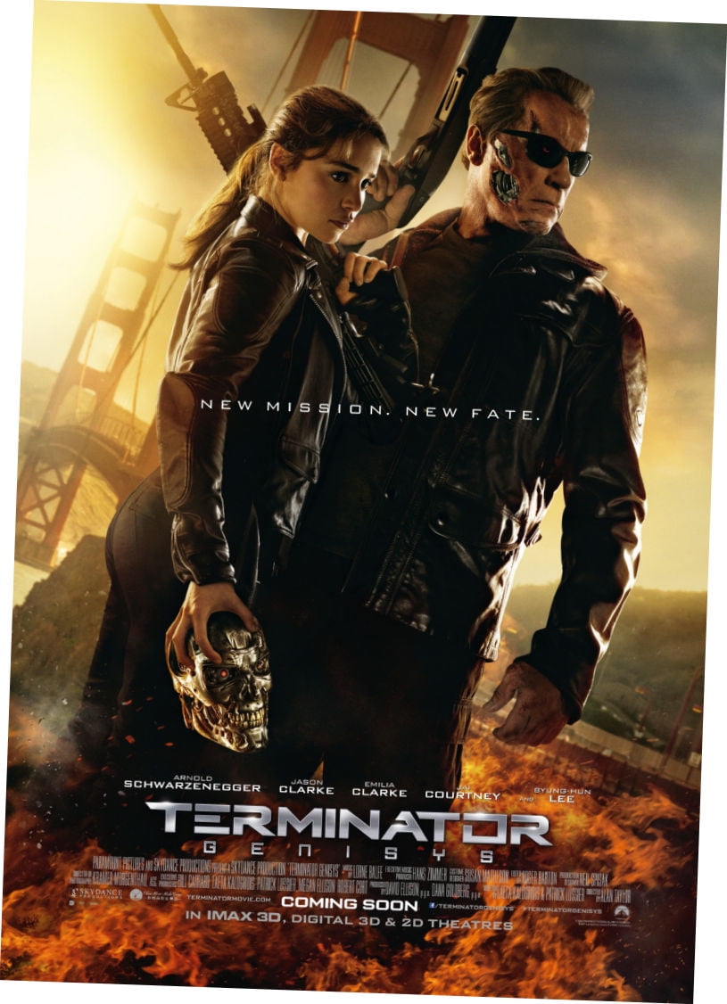 Terminator Genisys Movie Poster 16x24 Unframed, Age: Adults Western ...
