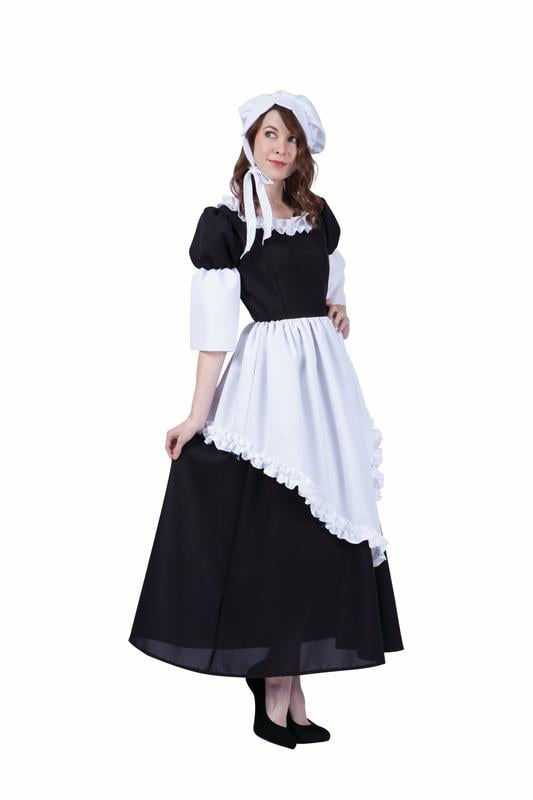 Adult Pilgrim Lady Hattie Costume by RG Costumes 81267 - Walmart.com