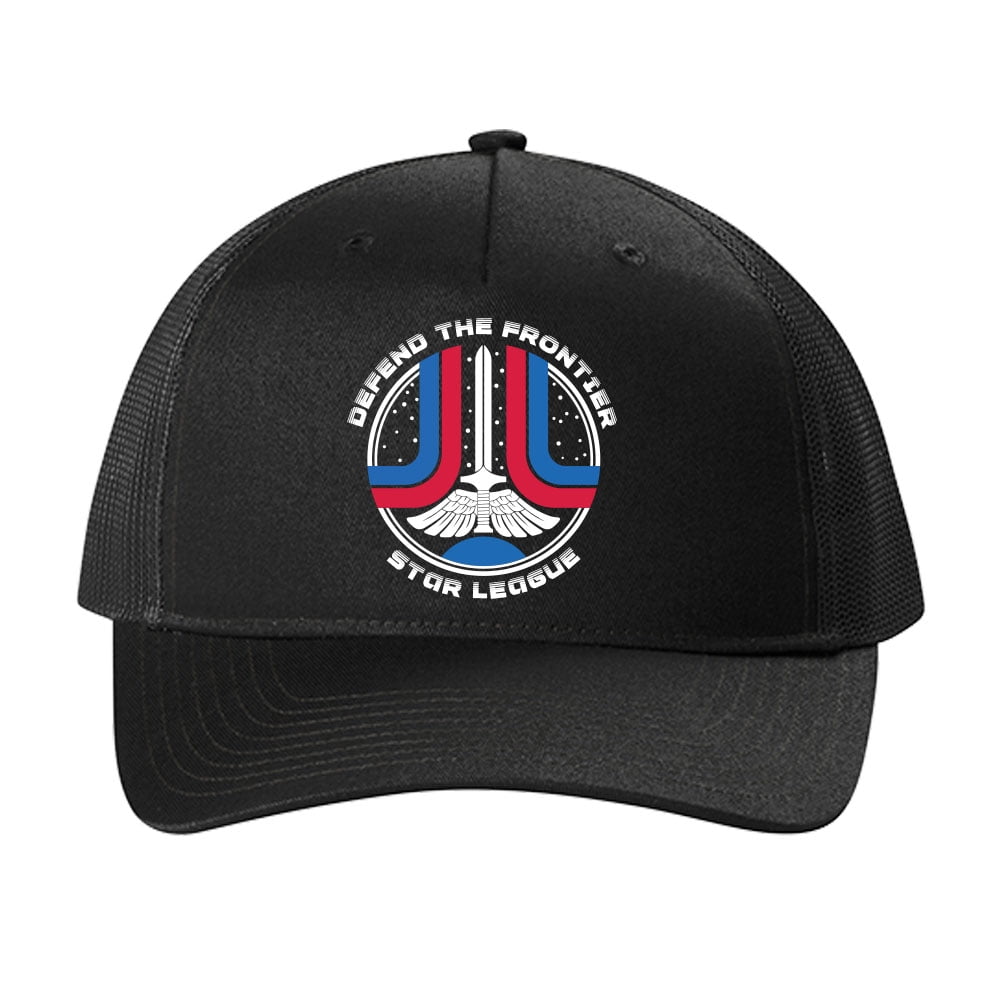 Last Starfighter Star League Logo 5 Panel Printed Trucker Cap - Walmart.com