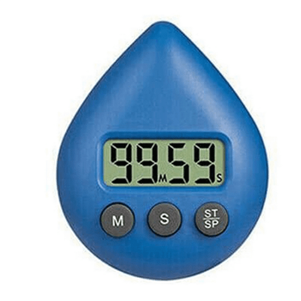Digital Bathroom Clock Waterproof Shower Clock Timer Temperature
