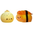 Urban Shop 3.5" 2 Pack Food Figural LED Mood Light, Sushi and Dumpling ...