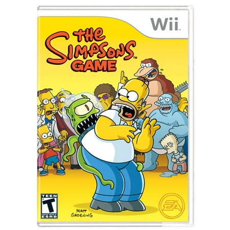 The Simpsons Game - Wii - Walmart.com