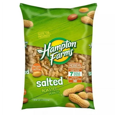 Virginia Diner Gourmet Natural Extra Large Salted Virginia Peanuts, 36 ...