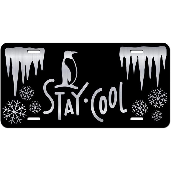 Cool Front License Plates