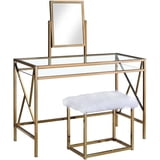 KOFUN Vanity w/ Stool - Walmart.com