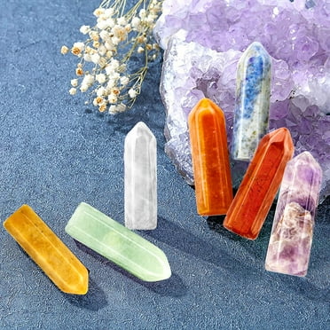 Kritne Reiki Stone Set, Chakra Stone, 7Pcs/Set Engraved Spiritual ...