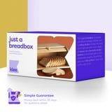 Klee Large Bamboo Bread Box, Roll Top, Fully Assembled - Walmart.com