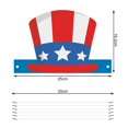 Warkul Kids 4th of July Party Favor Headwear 6/12Pcs Independence Day ...