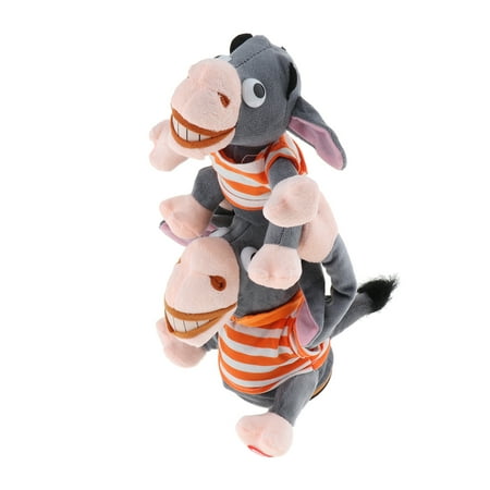 Plush Animated Stuffed Toy Electric Singing Dancing Donkeys For ddler ...
