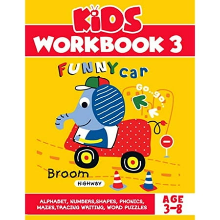 Kids Workbook 3: PRESCHOOL WORKBOOKS AGE 4, KIDS WORKBOOKS PRESCHOOL ...
