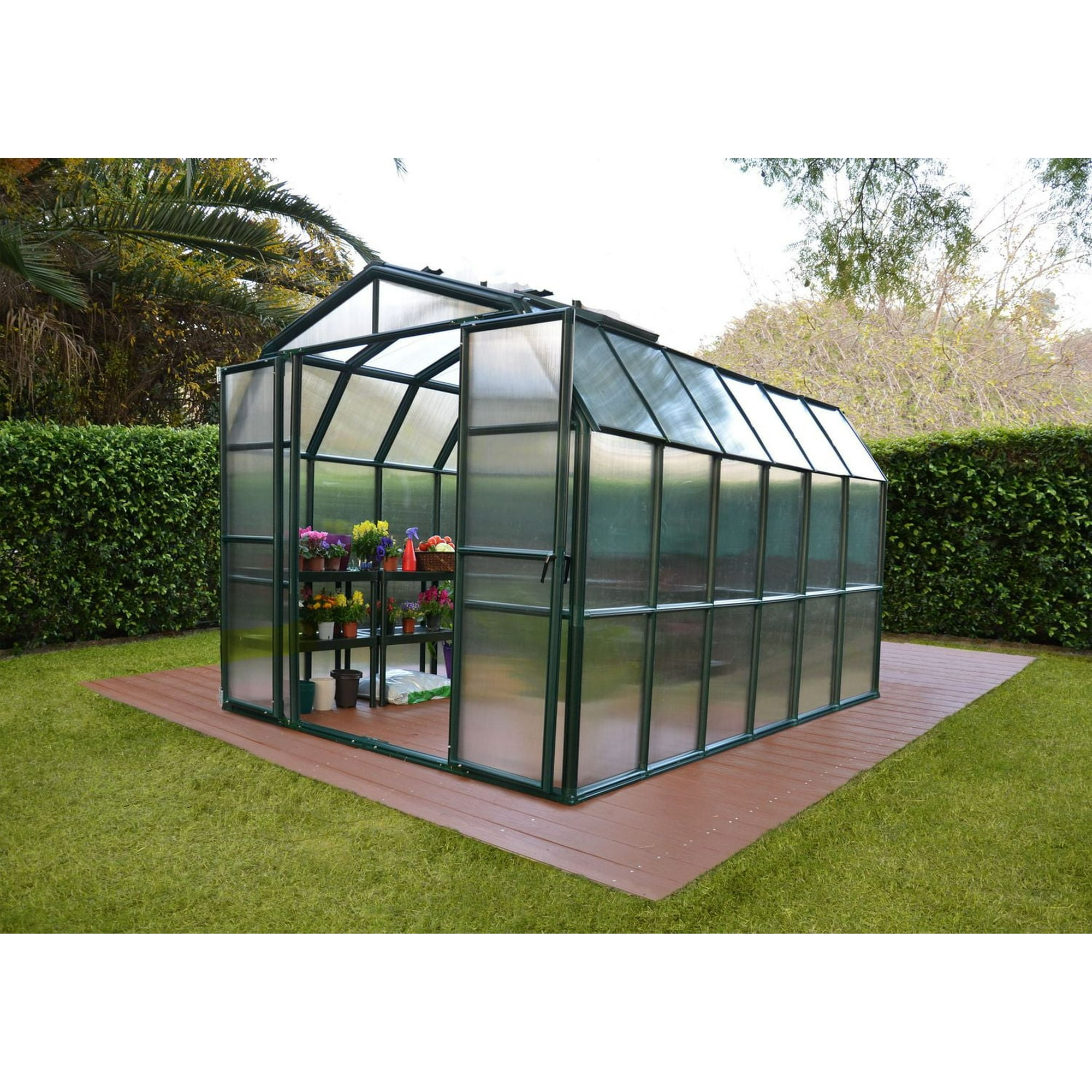 Click here for Rion 8 Ft. X 12 Ft. Prestige Greenhouse 8 X 12 prices