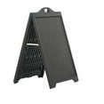 M&T Display Sandwich Board A-Frame Sidewalk Sign Holder 24x36 Black ...