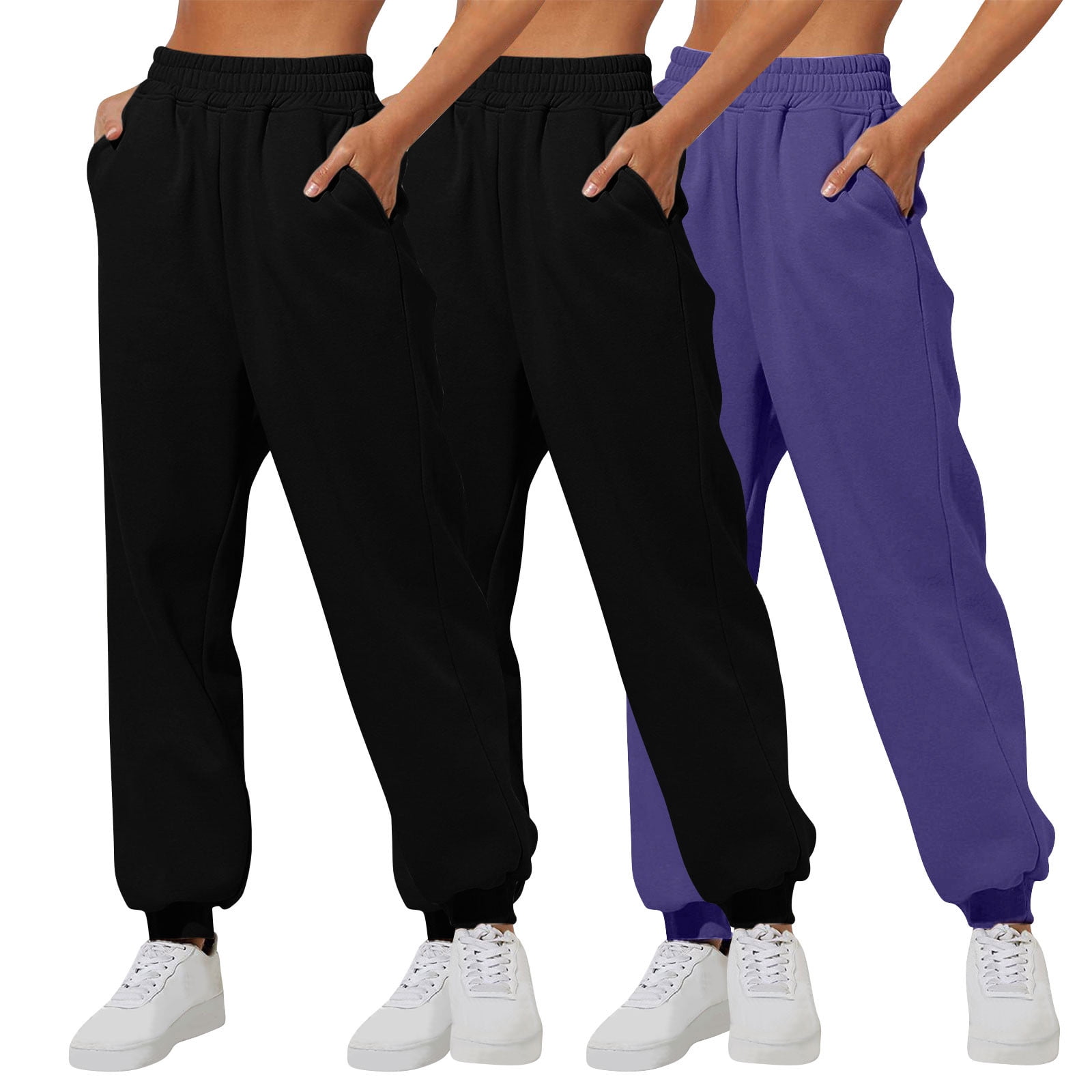 Click here for Asjyhkr 3pc Sweatpants Women Jogger Elastic Waist... prices