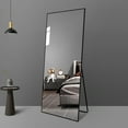 Xukmct Ultra Thin Aluminum Alloy Frame Floor Full Length Mirror ...