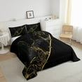 Erosebridal Black Watercolor Comforter King Dark Grey Tie Dye Bedding ...