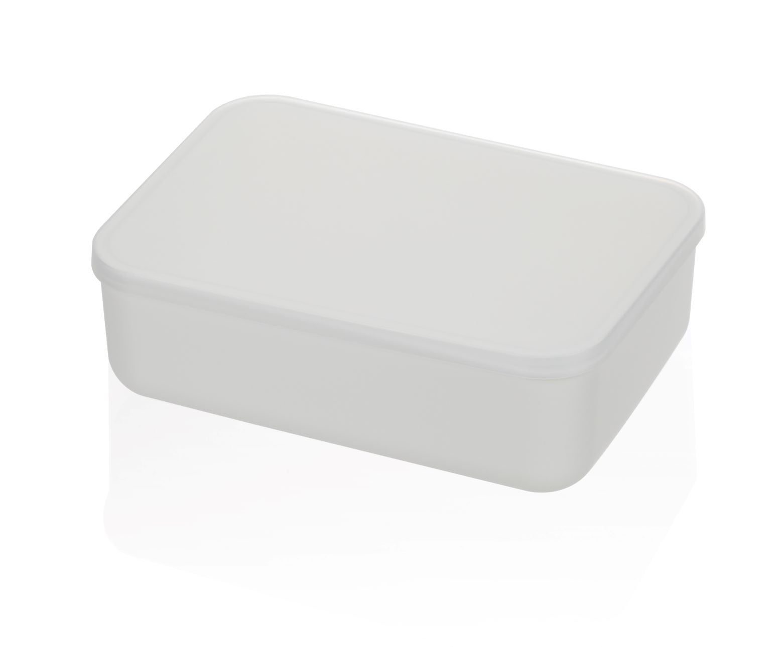 Ybm Home Plastic Containers with Lid, Lidded Stackable Shelf Storage ...