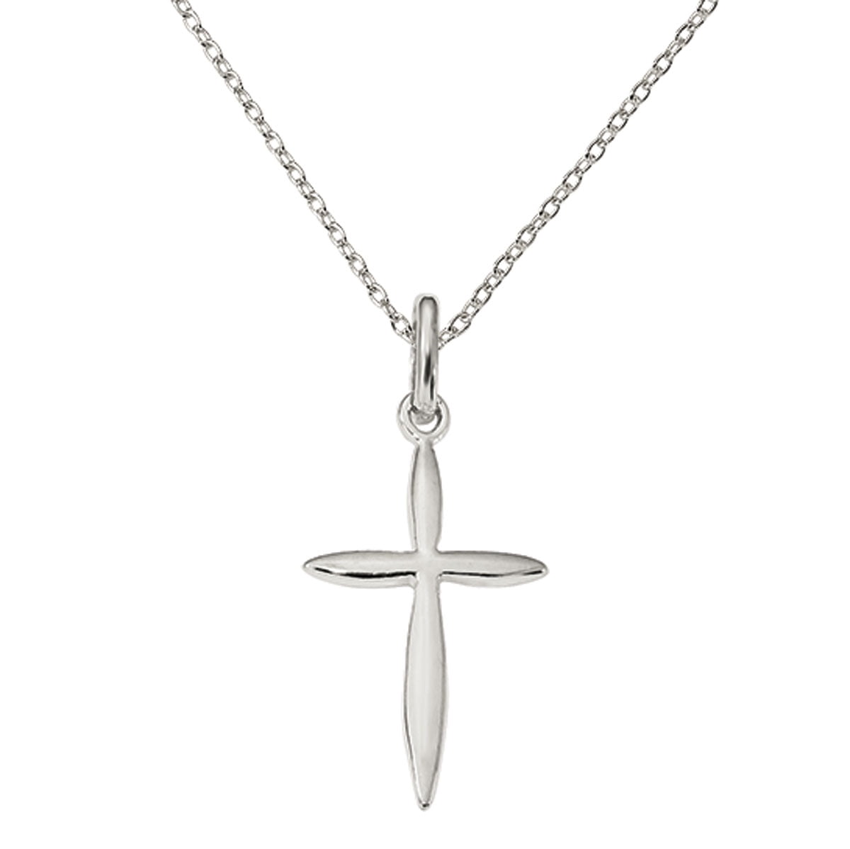 Primal Silver - Primal Silver Sterling Silver Polished Passion Cross ...