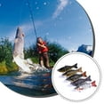Lifelike Bionic 3D Fishing Lures for Freshwater Saltwater, 3.8in, 14.5g ...