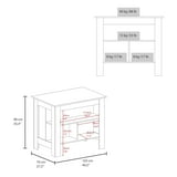 Knubmt Kitchen Island with 3 Open Shelf, 2 Tier Kitchen Table for ...