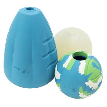 Nylabone Daily Dental Rubber Braid Bone for Dogs - Up to 35 lbs ...