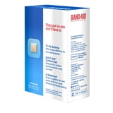 Band-Aid Brand Tru-Stay Clear Spots Square Bandages, One Size, 50 ct ...