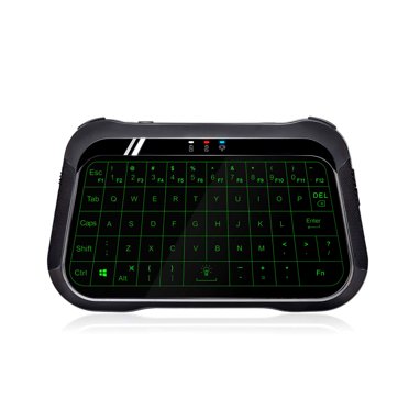2.4Ghz H18 Mini Wireless Keyboard Touchpad Combo with 3 Level Backlit ...