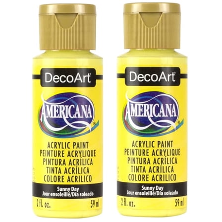 2-pack - DecoArt Americana Acrylic Paint 2oz, Canyon Orange DA-238 ...
