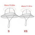 LWITHSZG UV Protection Wide Brim Sun Hats for Girls Cute Cotton Bucket ...