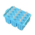 Popsicle Molds,12 Pieces Silicone Ice Pop Molds,BPA Free Popsicle Mold ...