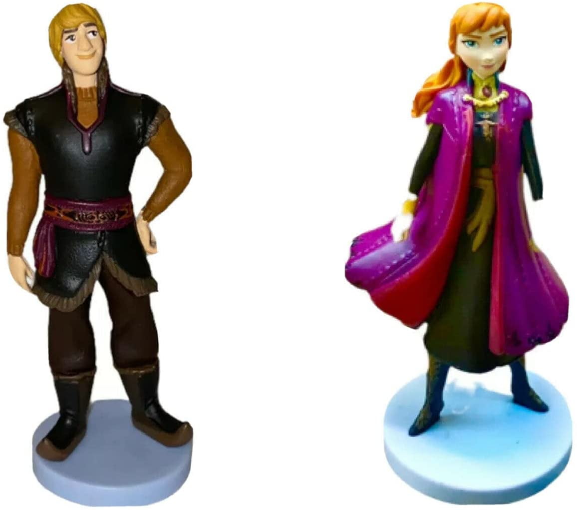 Princess Anna & Kristoff Wedding Cake Topper Set Figure Frozen Figurine ...