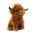 Scottish Highland Cow Plush Cute Realistic Cow Stuffed Animals Soft ...