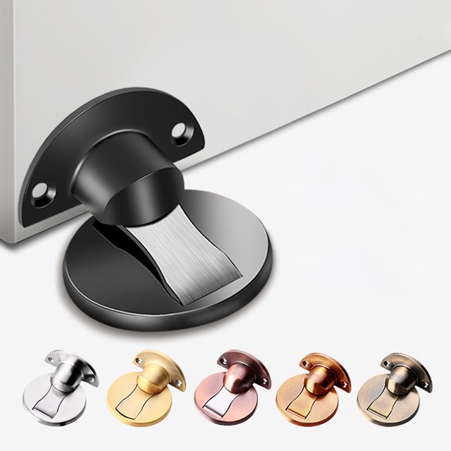 Invisible Magnetic Door Stopper with Anti-Collision and Punch-Free ...