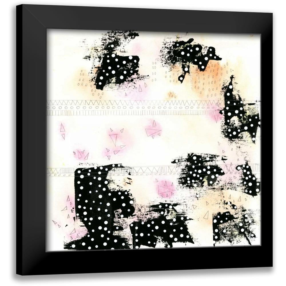 Ogren, Sarah 15x15 Black Modern Framed Museum Art Print Titled - Pink ...