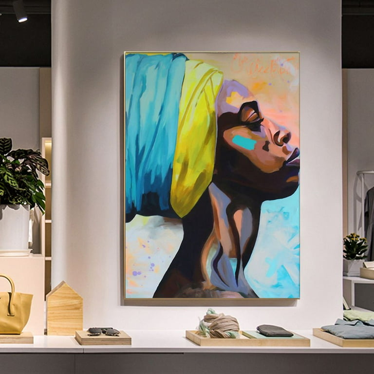 Abstract Portrait Oil Painting