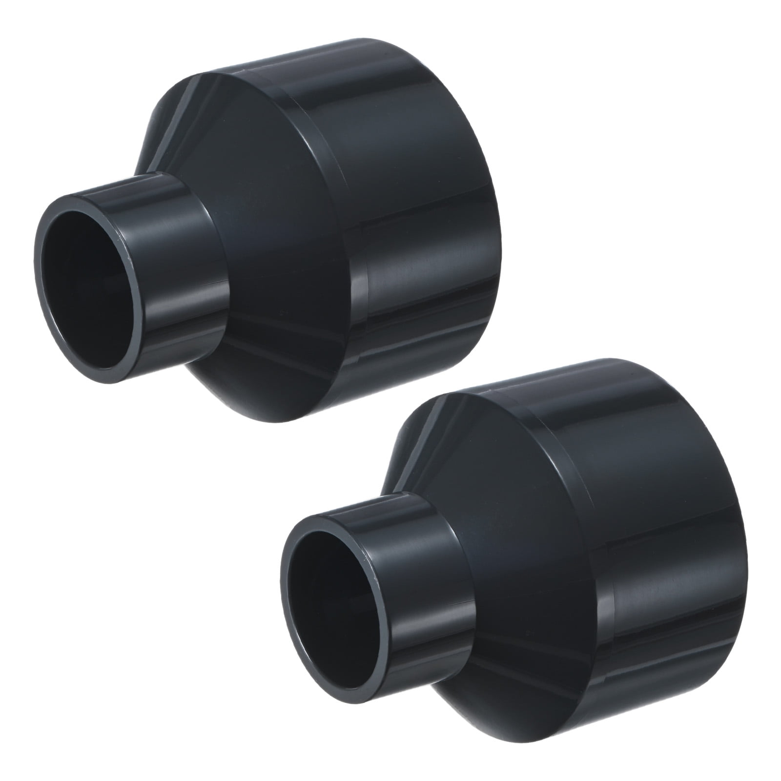 Uxcell 2-Pack Conector Reductor de Tubo UPVC, Acoplamiento Reductor ...