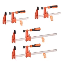 Deli 12-Inch Plastic and Steel Bar Clamps, 4 Pack, Quick-Release ...
