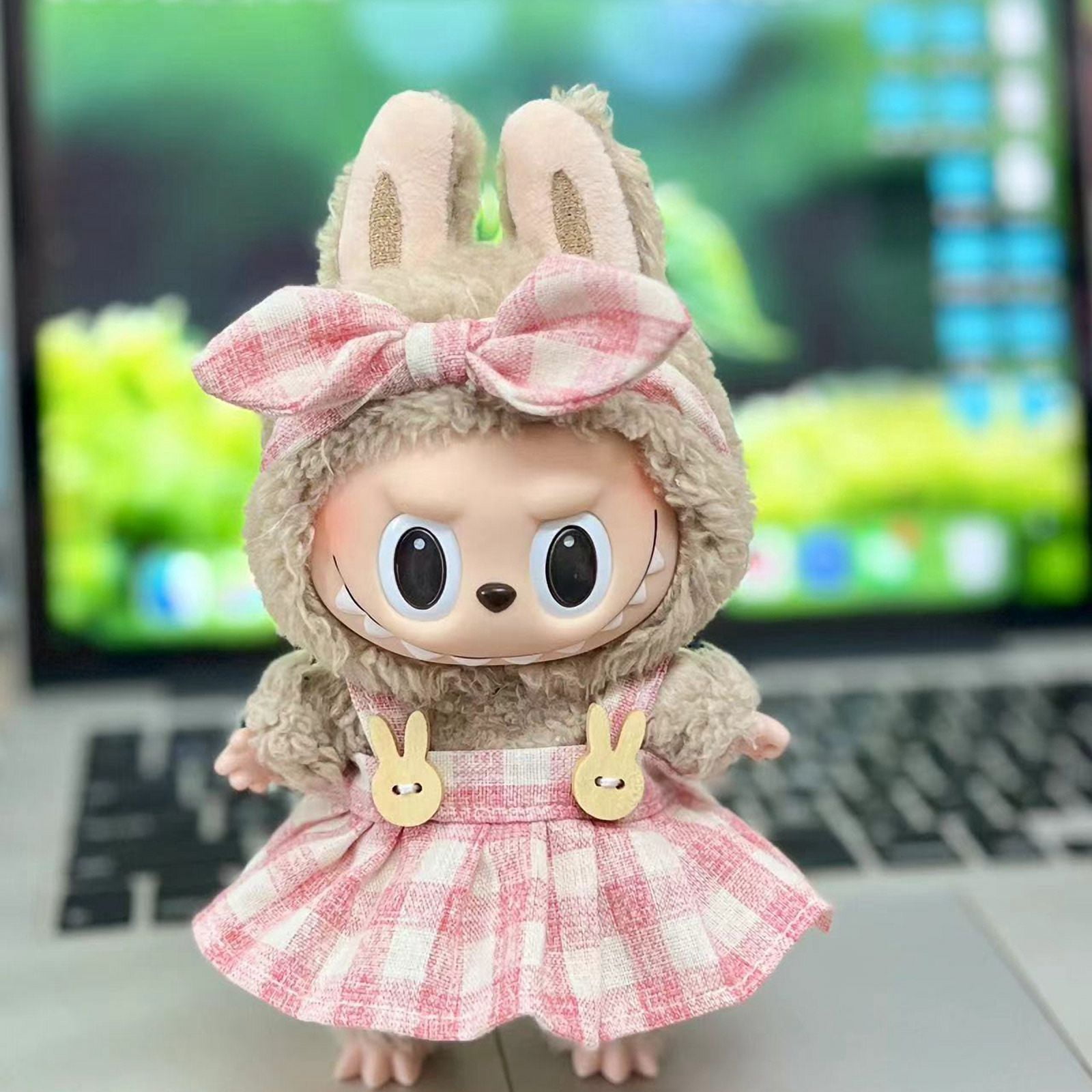 17cm Cute Mini Plush Doll‘S Clothes Outfit Accessories For Korea Kpop ...