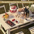 6 count Buffet Risers, Clear Risers for Buffet Table, Catering Dessert ...