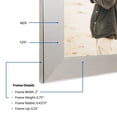 ArtToFrames 10" x 13" Silver Picture Frame, 10x13 inch Silver MDF ...