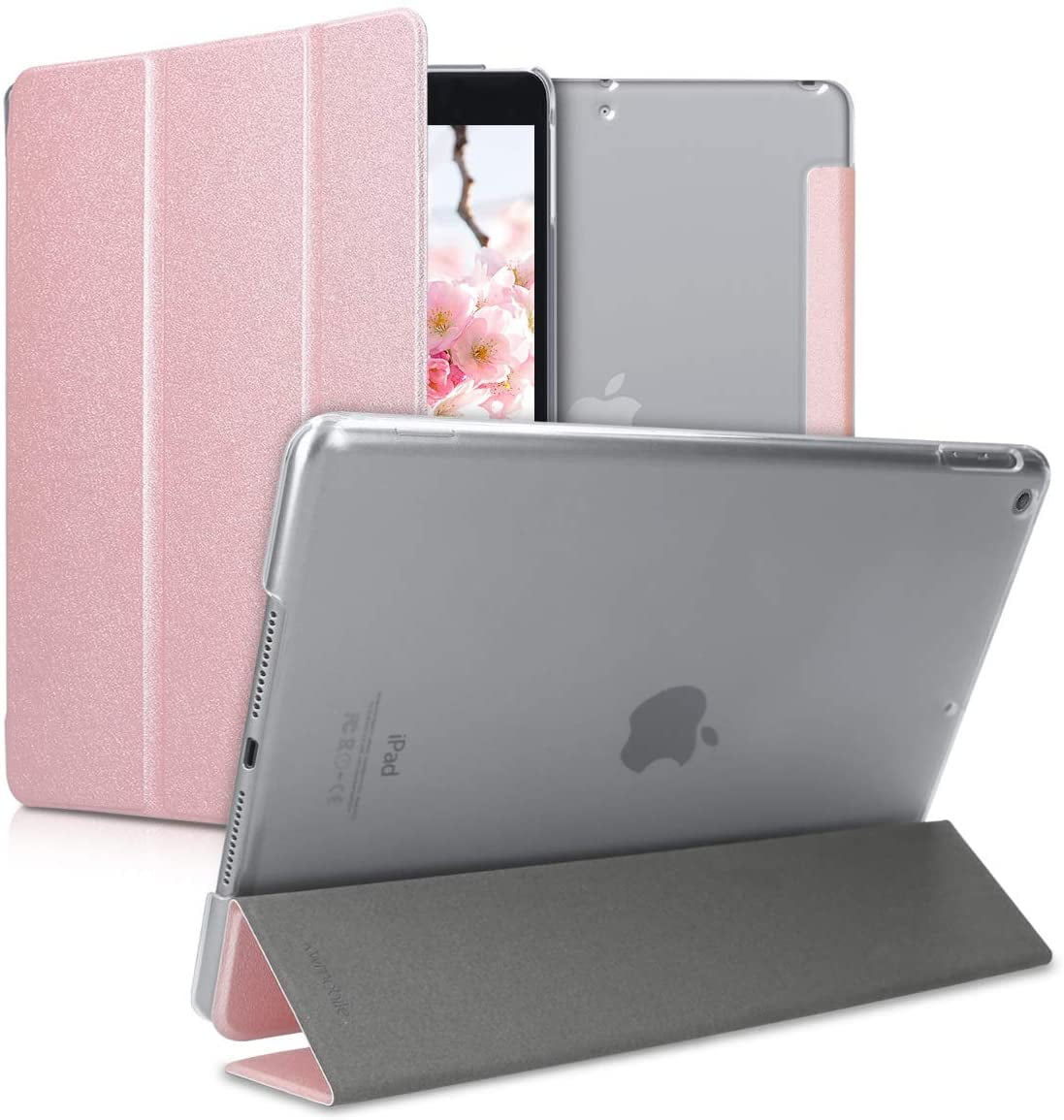 kwmobile Case Compatible with Apple iPad 10.2 (2019) - PU Leather Smart ...