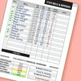 Monthly Bill Payment Checklist Bill Notebook The 4 Year For Families ...