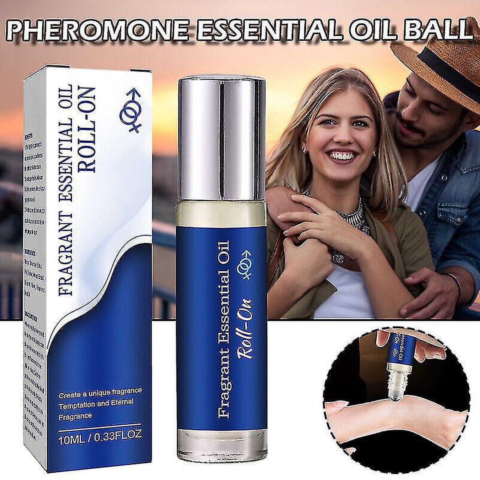 Perfume infundido con feromonas roll-on Colonia de aceite esencial unisex para hombres YONGSHENG ...