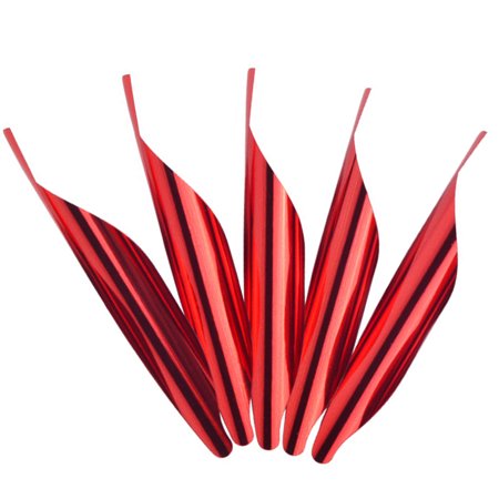 Unatoiry 50pcs 2.3-Inch Spiral Feather DIY Spiral Feather Reverse Bow ...